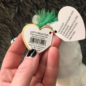 Ty | Toys | Beanie Boos Candy Cane Unicorn Rainbow Colour Eyes | Poshmark
